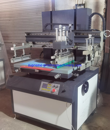 HORIZONTAL LIFT MICROCOMPUTER CONTROLLED SCREEN PRINTING MACHINE DECAL ...